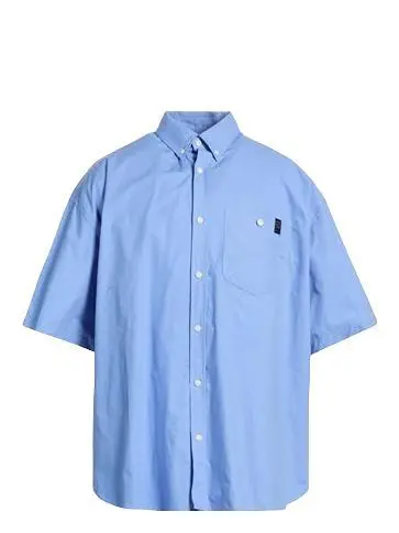 ANGLAN Shirt Light Size Cotton - Blue