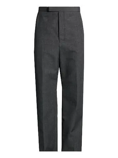 Thom Browne Casual Virgin Wool Pants - Grey