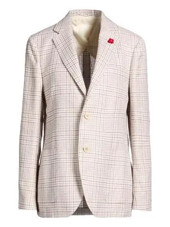 LARDINI Single-breasted Blazer - Beige