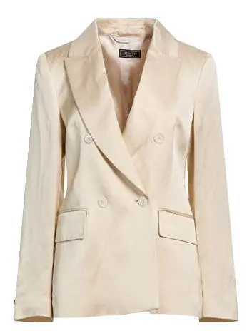 Peserico Double-breasted Blazer - White