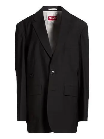 Kenzo Double-breasted Blazer - Black