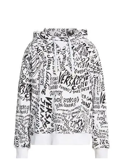 Versace Cotton Logo-print Sweatshirt - White