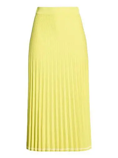 DRUMOHR Midi Pleated Skirt - Yellow
