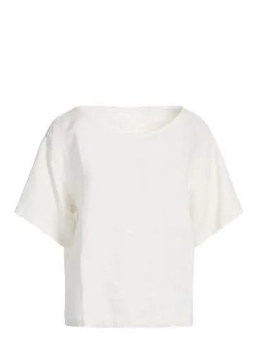 120% Lino Linen Top - White