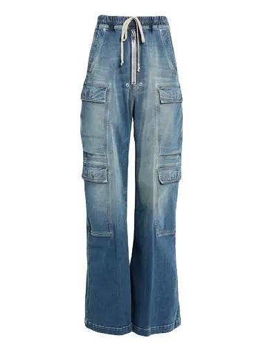 Rick Owens Cargo Jeans - Blue
