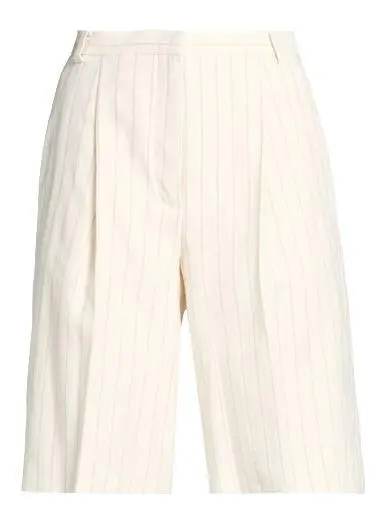 REALLY WILD Striped Woven Shorts - White