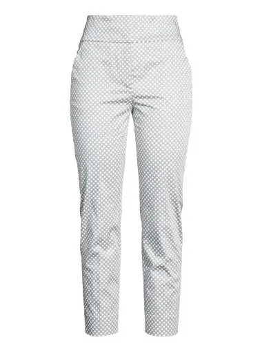Peserico Tapered Polka-dot Pants - Light Grey