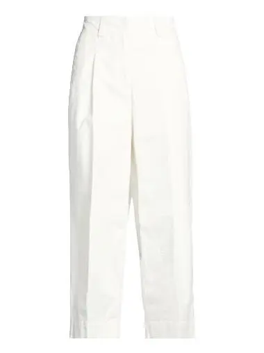 Peserico Straight Leg Easy Pants - White
