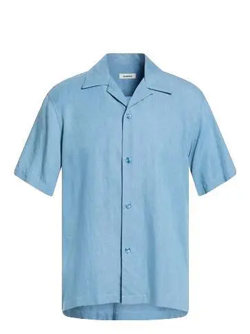Sandro Shirt Size Lyocell - Blue