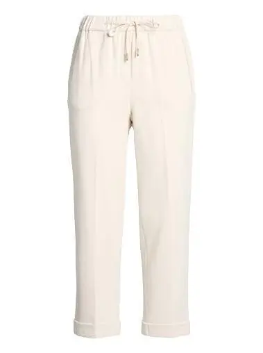 Peserico Tapered Knit Pants - White