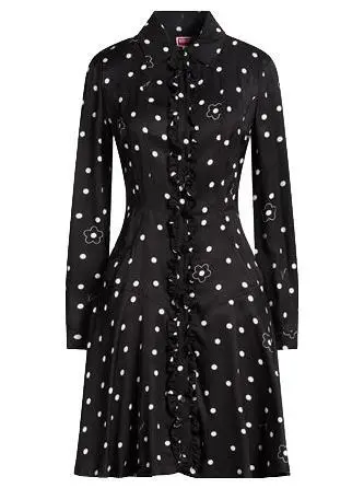 Kenzo Mini Shirt Dress - Black
