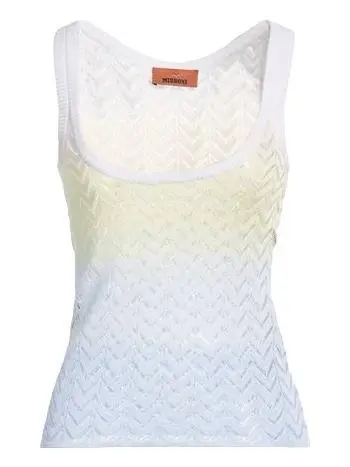 Missoni Knitted Viscose Top - Light Green
