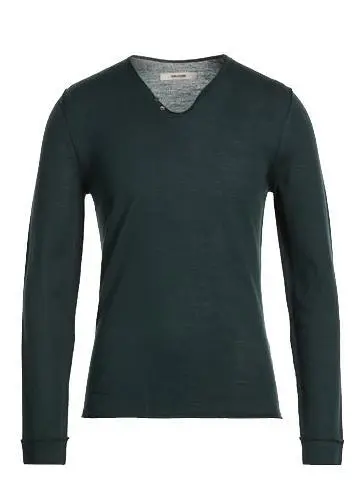 Zadig&Voltaire Merino Wool V-neck Sweater - Green