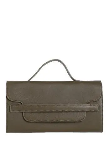 ZANELLATO Leather Baguette Bag - Green