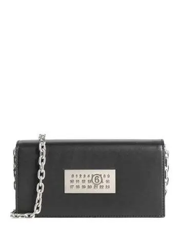 MAISON MARGIELA Cross-body Bag With Chain Strap - Black