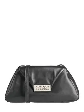 MAISON MARGIELA Cross-body Flap Bag - Black
