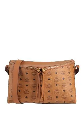 Mcm Leather Crossbody Bag - Brown