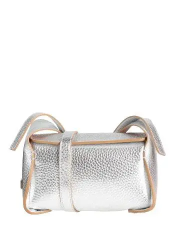 GIANNI CHIARINI Leather Camera Bag - Silver