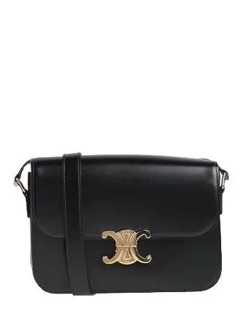 Celine Calfskin Cross-body Bag - Black