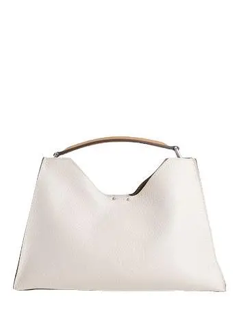 GIANNI CHIARINI Leather Hobo Bag - White