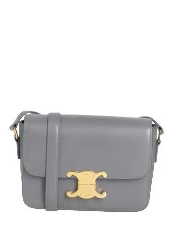 Celine Cross-body Flap Bag - Grey