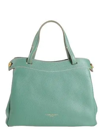 GIANNI CHIARINI Leather Tote With Detachable Strap - Green