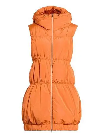 Herno Quilted Down Vest - Orange