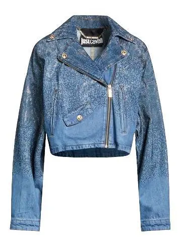 Just Cavalli Denim Trucker Jacket - Blue