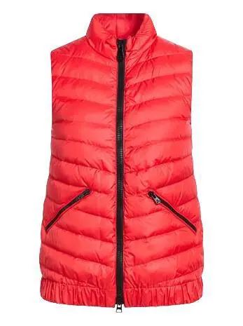 Peuterey Quilted Sleeveless Vest - Red