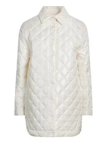 Peserico Quilted Nylon Puffer Jacket - Ivory