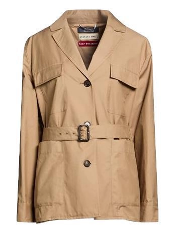 Max Mara Safari Jacket In Cotton Blend - Camel