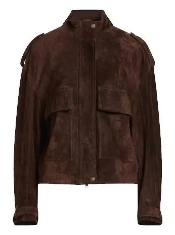 STREET LEATHERS Leather Jacket - Brown
