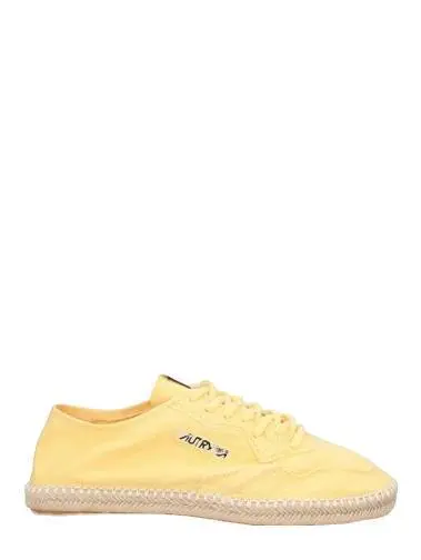 AUTRY Textile Fiber Sneakers - Yellow