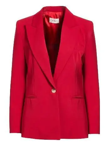 VICOLO Single-breasted Blazer - Red