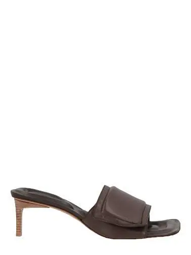 Jacquemus Leather Sandals - Brown