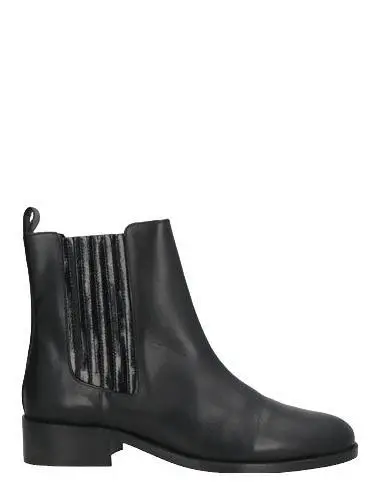 Cosmoparis Leather Chelsea Ankle Boots - Black