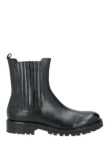 Cosmoparis Leather Chelsea Boots - Black