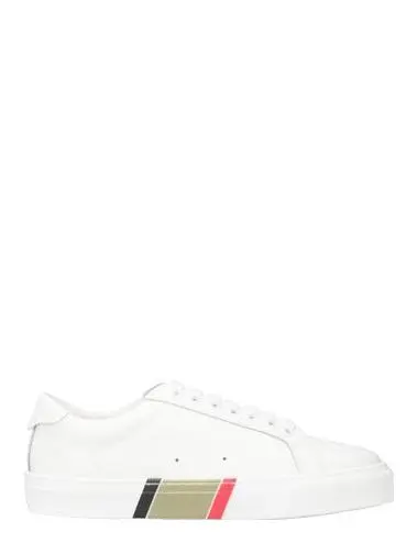 Burberry Leather Low-top Sneakers - White