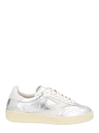 MOACONCEPT Leather Low-top Sneakers - Silver