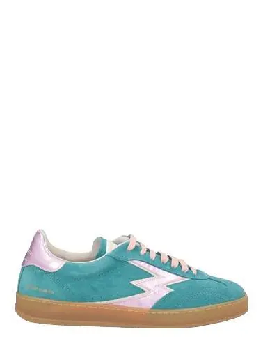 MOACONCEPT Suede Low-top Sneakers - Blue