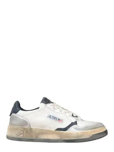 AUTRY Leather Low-top Sneakers - White