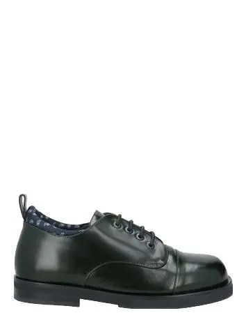 Etro Lace-up Leather Shoes - Green