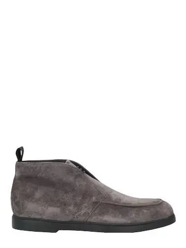 BALDININI Ankle Boots In Leather - Grey