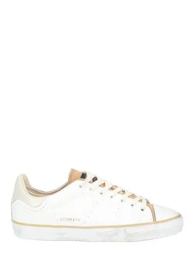 HIDNANDER Low-top Leather Sneakers - White