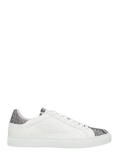 Roberto Cavalli Leather Sneakers - White