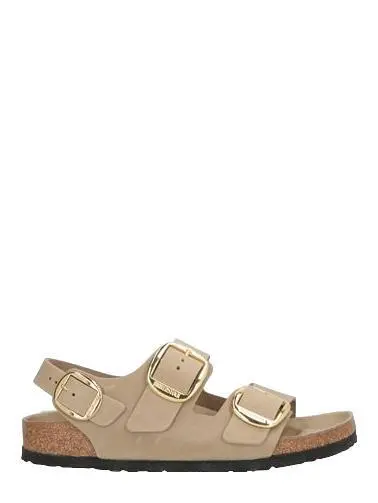 BIRKENSTOCK Milano Leather Sandals - Beige