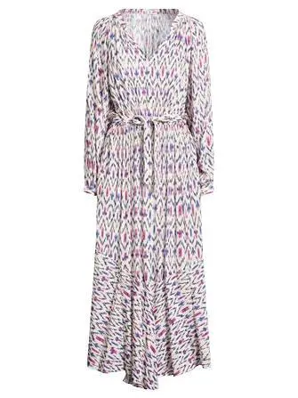 MARANT ETOILE Maxi Shirt Dress - White