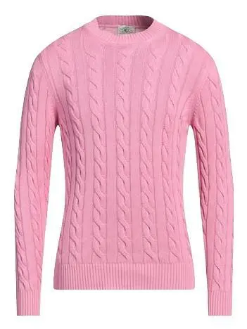 MQJ Cotton Knitted Sweater - Pink
