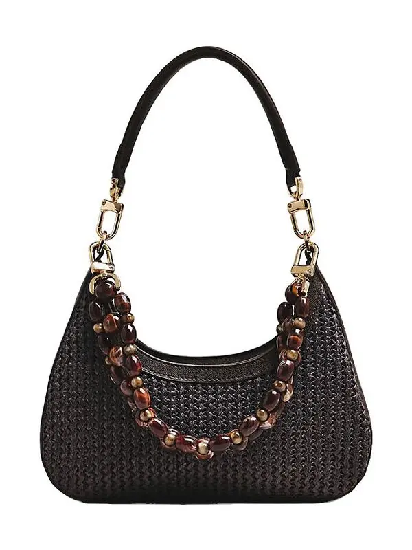Dolce Vita Solen Shoulder Bag - Dark Brown