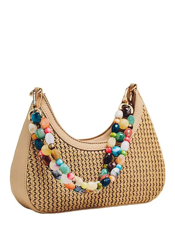 Dolce Vita Solen Shoulder Bag - Natural